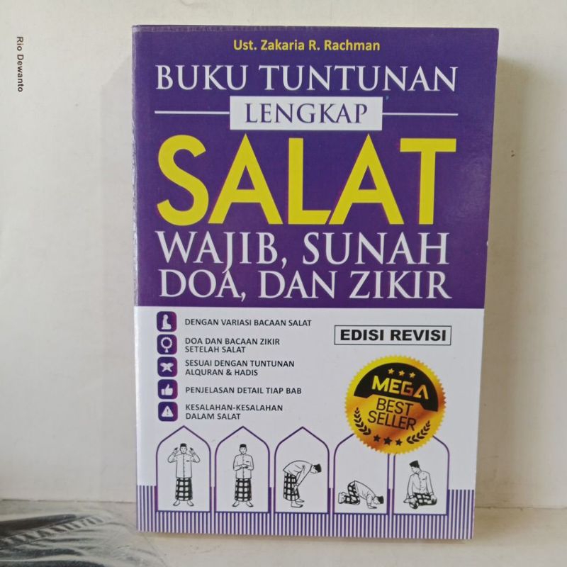 Jual Original buku Tuntunan Lengkap Salat Wajib, sunnah Doa, Dan Dzikir. | Shopee Indonesia