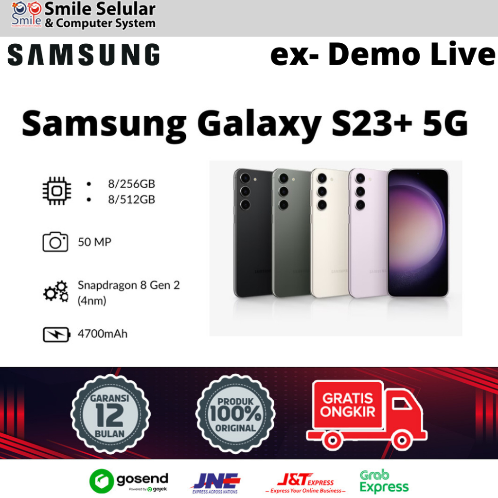 Jual Samsung Galaxy S23+ 8/256 Cream [ex- Demo Live] – Bergaransi ...
