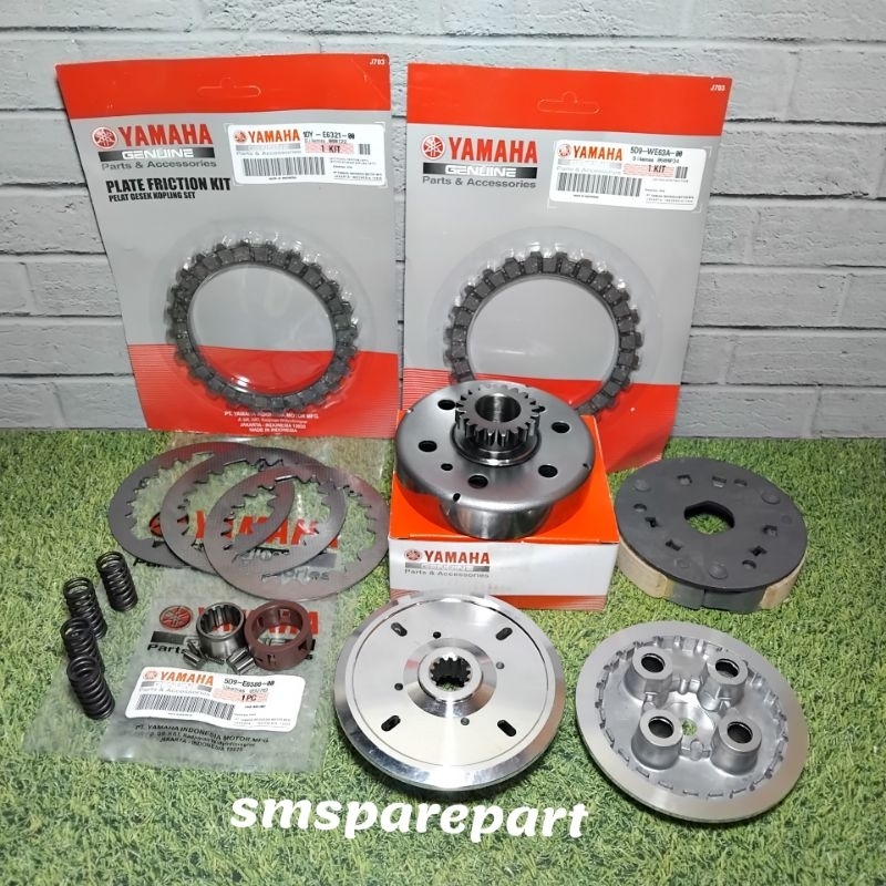 Jual paketan kopling komplit standar yamaha vega force f1 injeksi ( Mangkok otomatis lonceng 20t ...