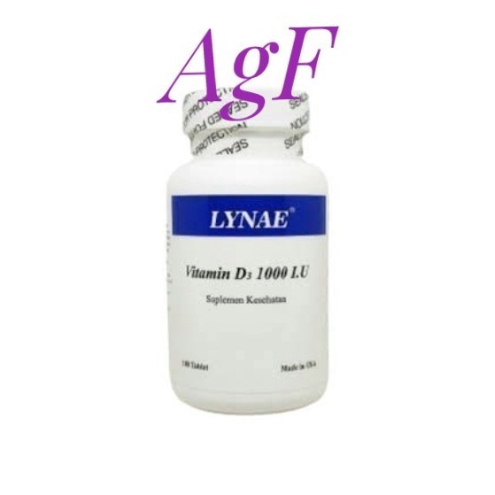 Jual Lynae Vitamin D3 1000 IU isi 100 Tablet | Shopee Indonesia