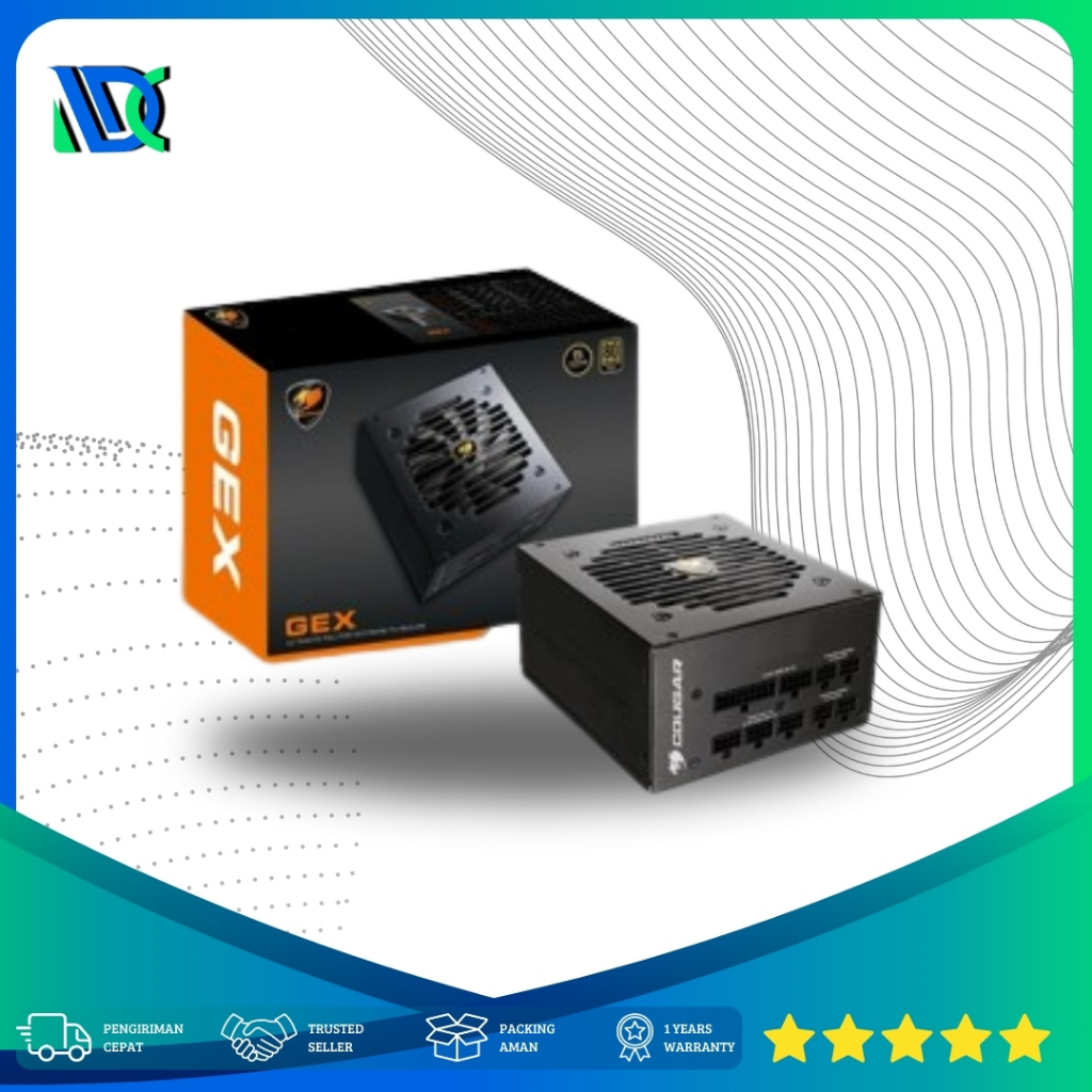 Jual Cougar PSU GEX 750 80+ GOLD - FULLY MODULAR CABLE - 750W | Shopee Indonesia