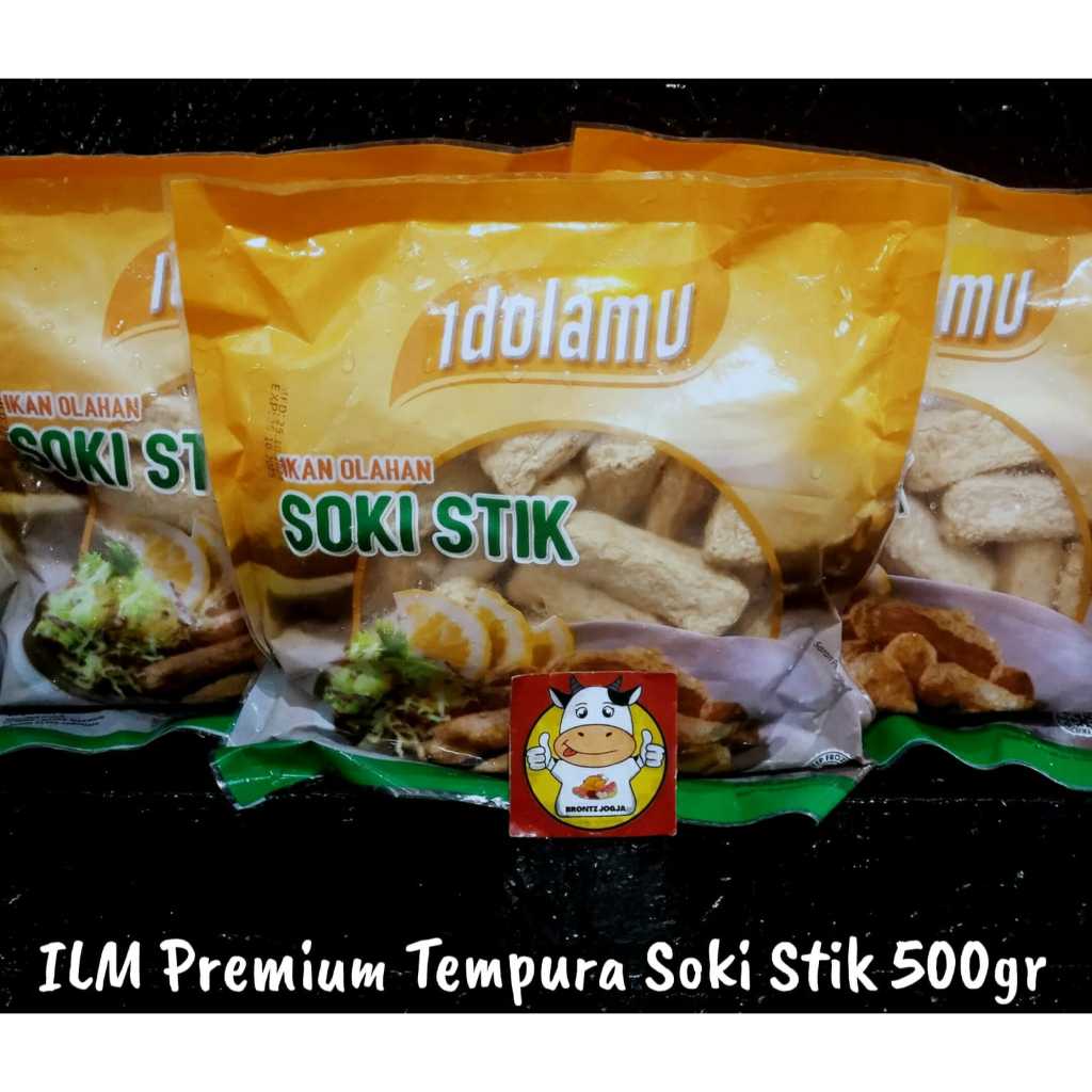 Jual ILM PREMIUM TEMPURA SOKI KOTAK/SOKI STIK 500GR-FROZEN FOOD-BRONTZ ...