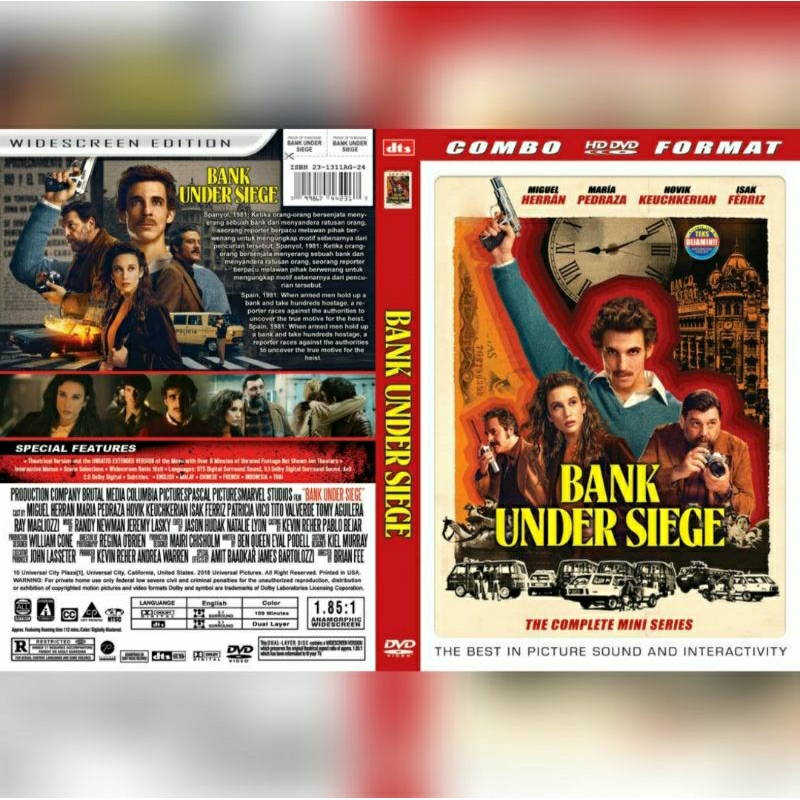Jual DVD Bank Under Siege 2024(Miguel Herran) | Shopee Indonesia