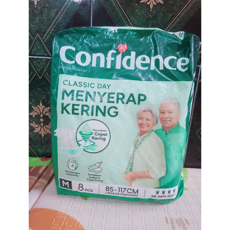 Jual CONFIDENCE ADULT DIAPERS CLASSIC DAY M8 | Shopee Indonesia