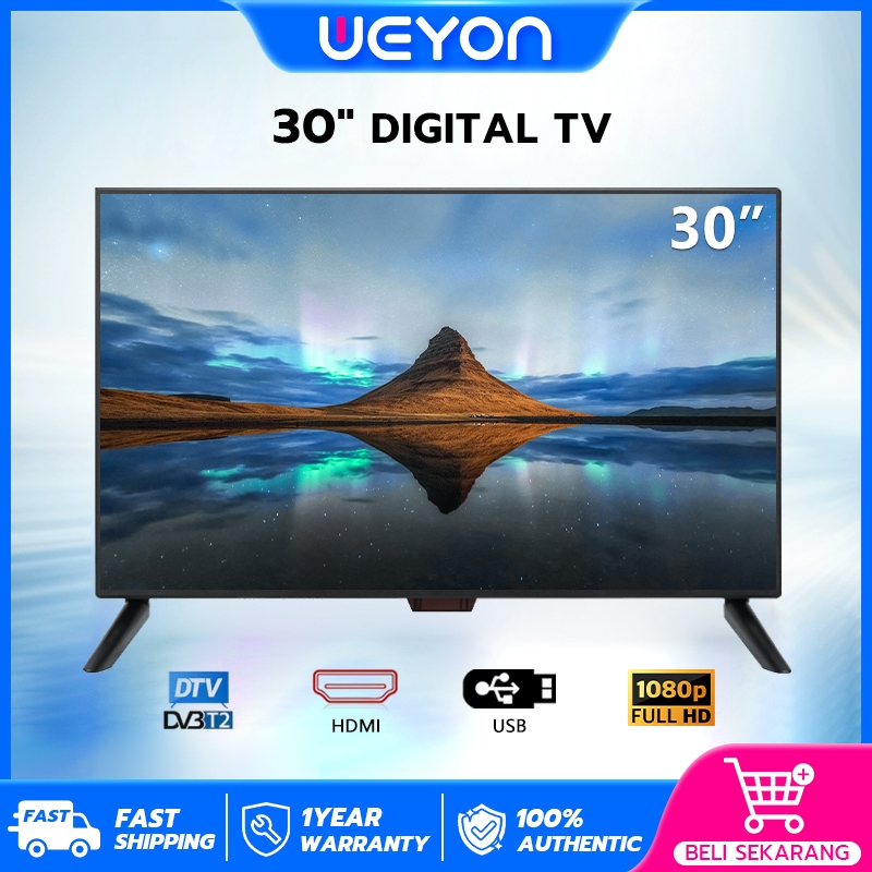 Jual Weyon TV Digital 21/22/24/25/27/30 inch TV LED FHD Televisi (Model ...