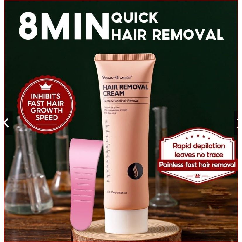 Jual VIBRANT GLAMOUR Fast Hair Removal Cream Krim Penghilang Bulu ...