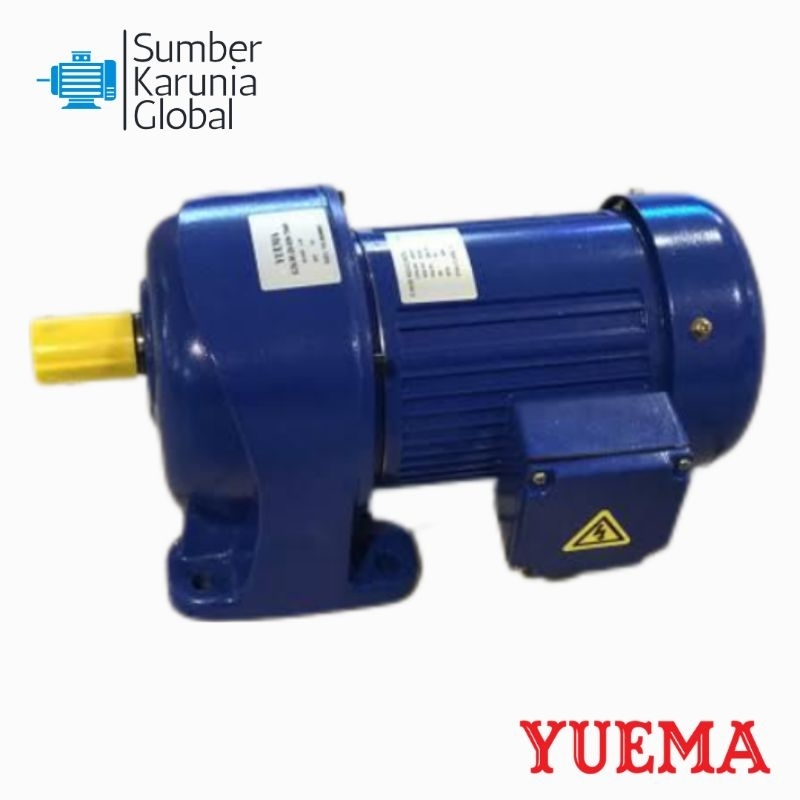 Jual Elektro Motor Yuema G3LM 1 HP 0,75 kW 3 Phase 4 Pole 1400 RPM | Shopee Indonesia