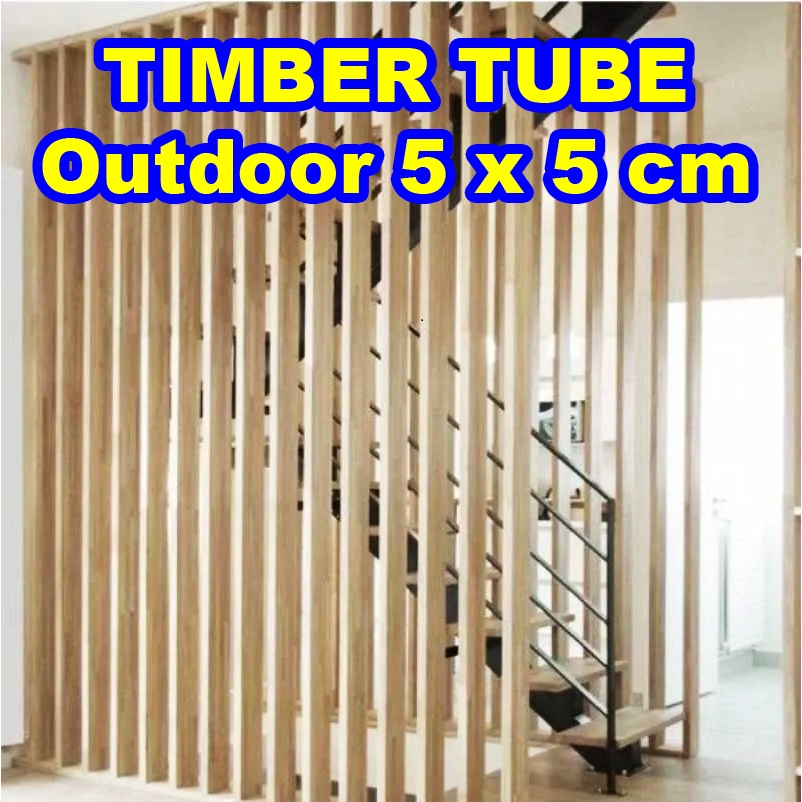 Jual Partisi Penyekat Ruangan Outdoor PVC 5x5 cm Kisi Kisi Hollow ...