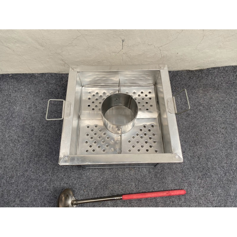 Jual Dandang panci bakso sekat 4 alumunium 30cm | Shopee Indonesia