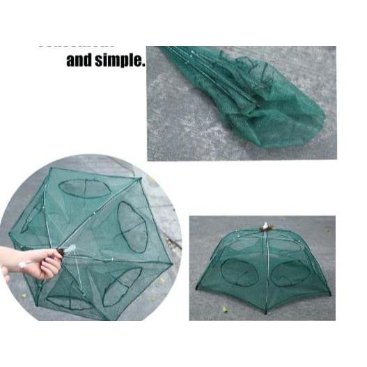 Jual Payung Perangkap Bubu Jaring Jala Ikan Fishing Net Trap Cage 6 ...