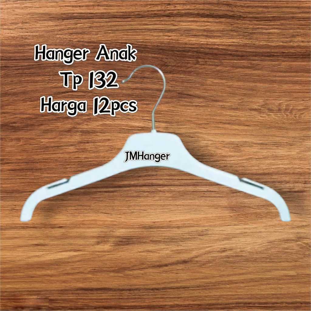 Jual Hanger Anak Putih Susu TP 132 ( Harga 12pc ) | Shopee Indonesia