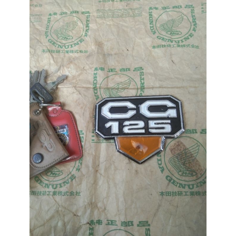 Jual Emblem box aki Honda CG | Shopee Indonesia