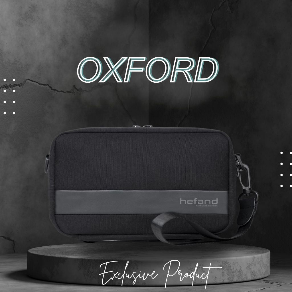 Jual Hefand - Oxford Tas Handbag Pria Clutch Bag Waist Bag Tas Tangan ...