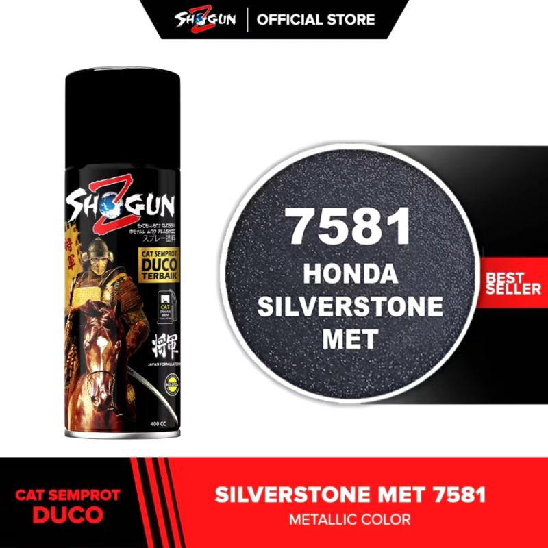 Jual CAT SEMPROT DUCO SHOGUN Z 7581 HONDA SILVERSTONE MET SPRAY PAINT ...