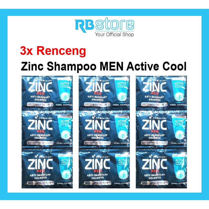Jual Zinc Shampoo 10ml × 12Pcs x 3 Renceng | Shopee Indonesia