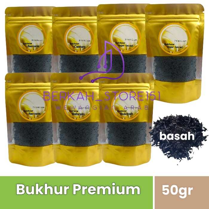 Jual Bukhur Arab Premium isi 50 grm serbuk gahru basah/dupa arab ...