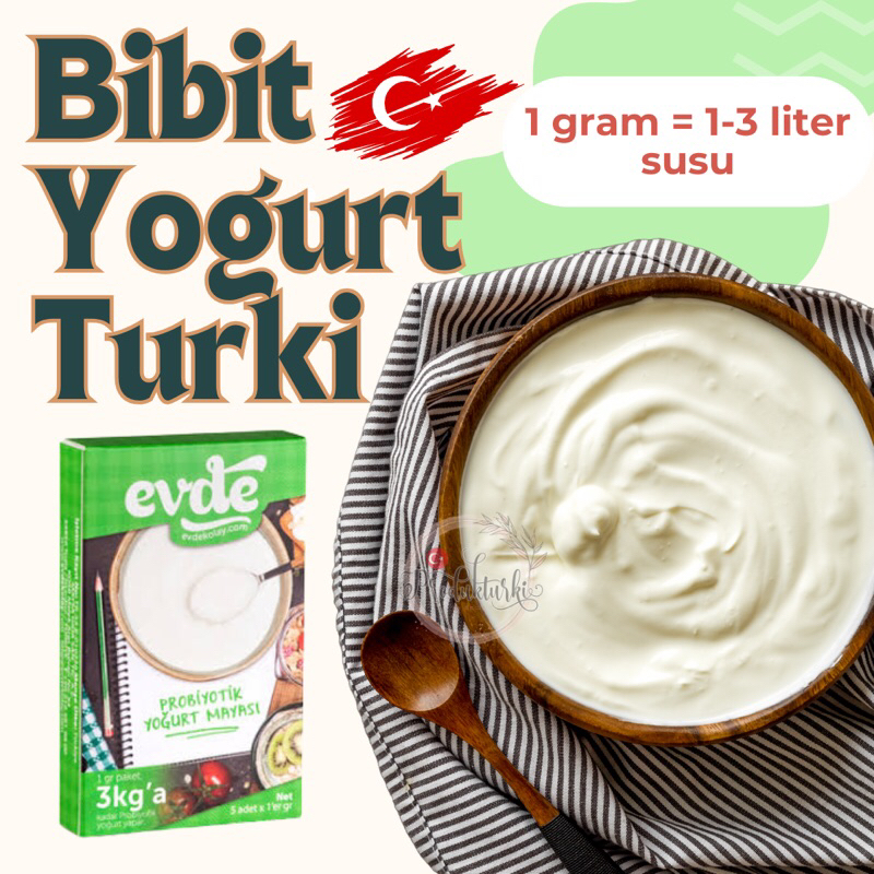 Jual BIBIT YOGURT PROBIOTIK Starter Yogurt Probiotic biang yogurt 1 gr ...