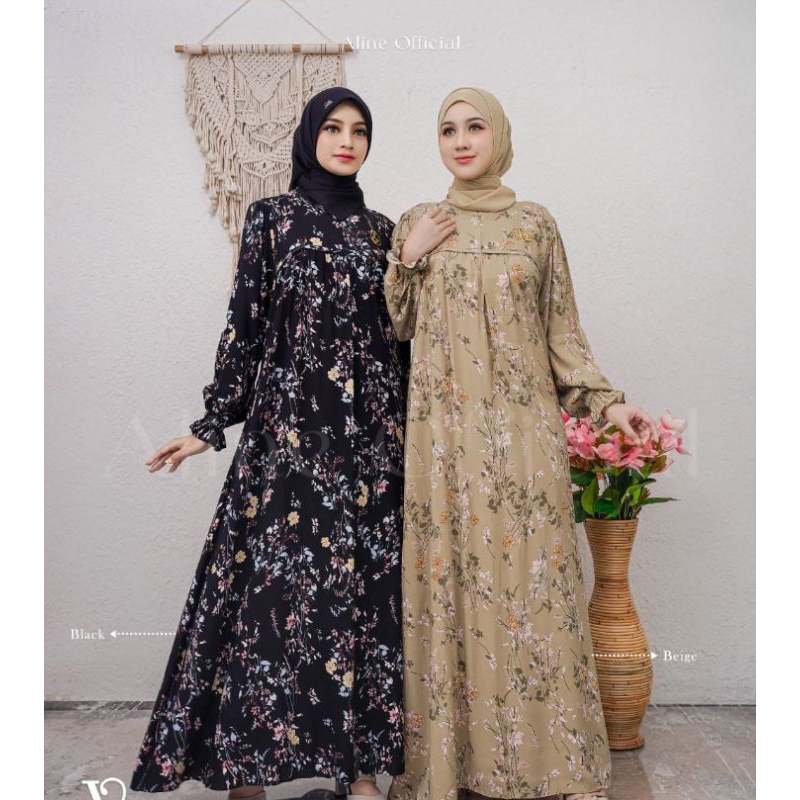 Jual Gamis bunga bunga | Shopee Indonesia