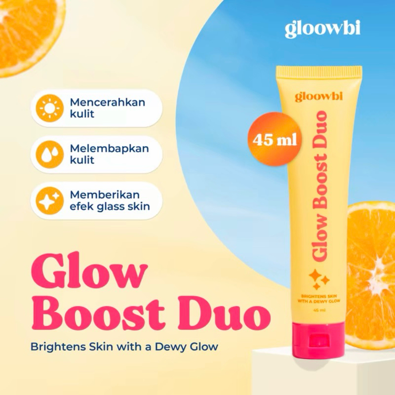 Jual Gloowbi Glow Boost Duo Moisturizer / globi /glowbi | Shopee Indonesia