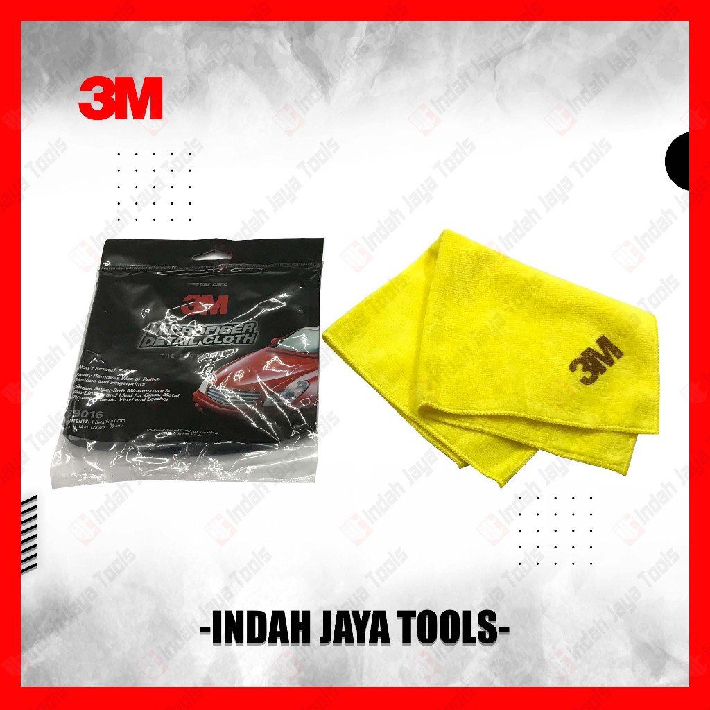 Jual 3M 39016 Microfiber Detail Cloth 32 x 36 cm - Kain Lap Mobil ...