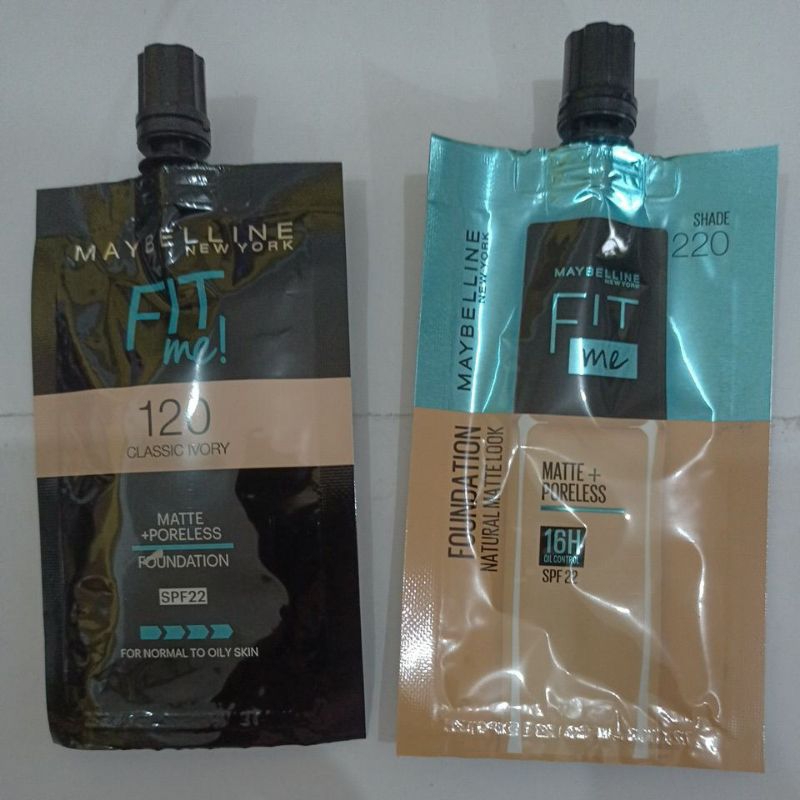 Jual Maybelline Fit Me Sachet 5ml | Shopee Indonesia