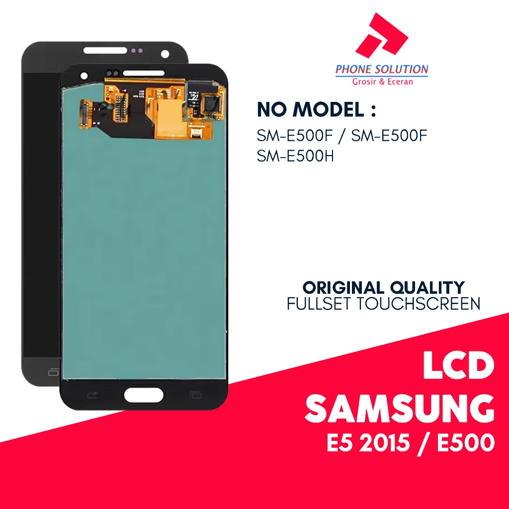 Jual LCD Samsung E5 / E500 - Fullset Touchscreen | Shopee Indonesia