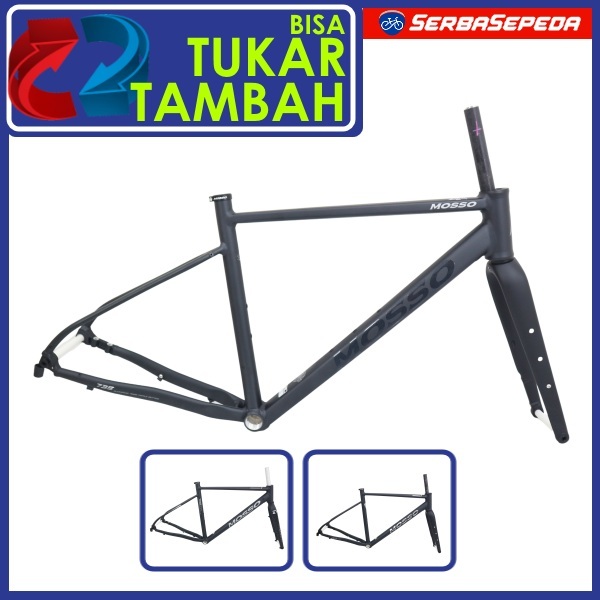 Jual Mosso Frameset Sepeda 700 / 703 / 735 / 730 GVL 700C | Shopee ...