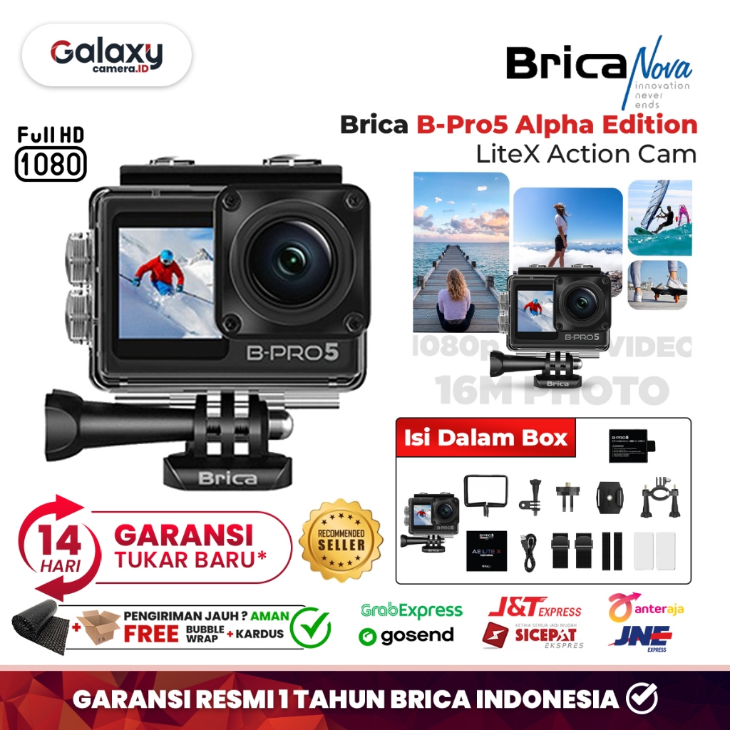 Jual Brica B-Pro5 Alpha Edition AE LiteX Action Cam FHD Full HD BPro ...