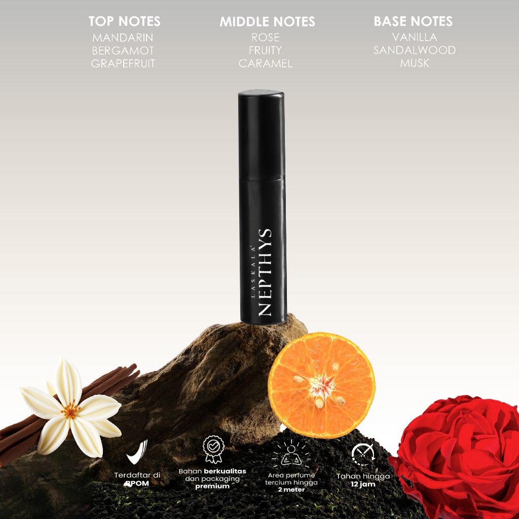 Jual Laskala Perfume Nepthys Extrait de Perfume Tahan 12 jam 2ml ...