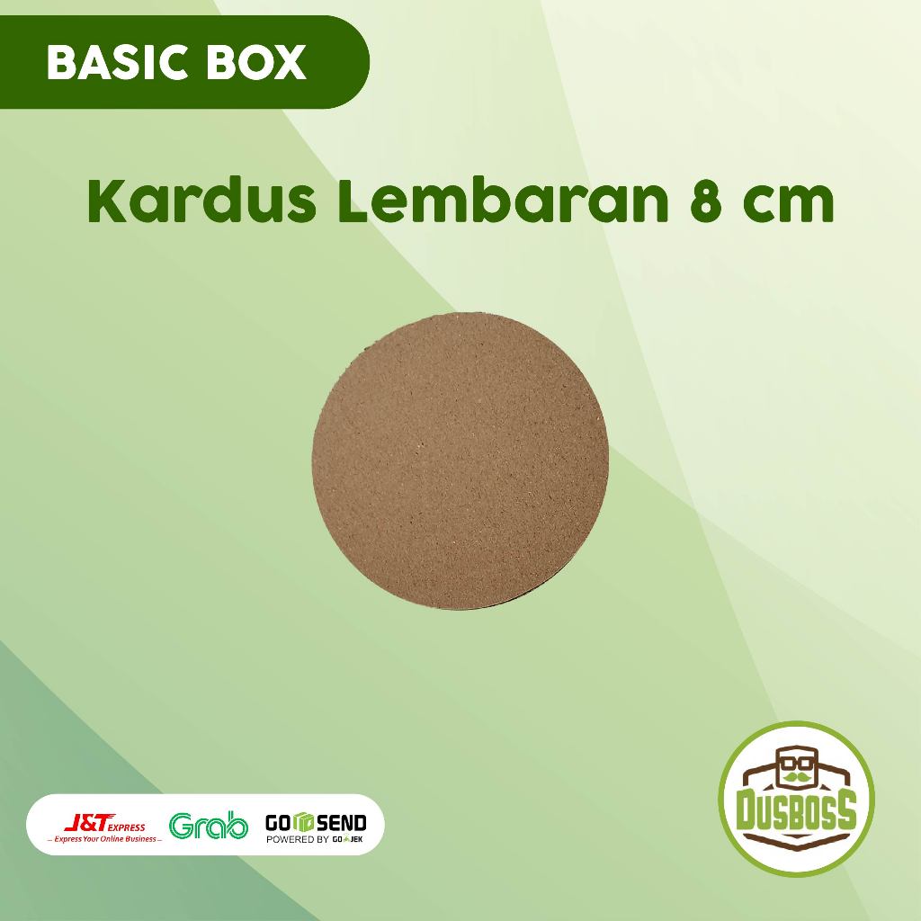 Jual (10pcs ) Kardus Lembaran Bentuk Bulat Lingkaran | Shopee Indonesia