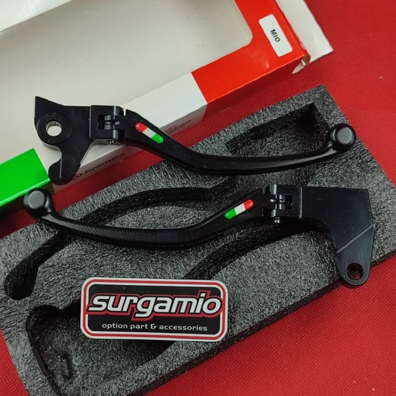 Jual Handle rem cnc hitam mio sporty smile | Shopee Indonesia