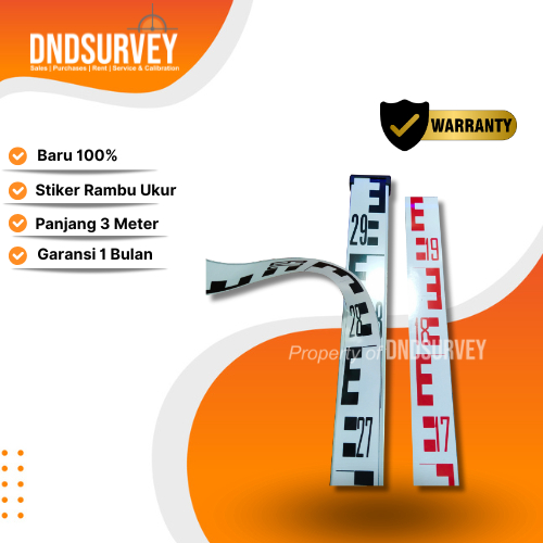 Jual Stiker Rambu Ukur 3 Meter 4 Meter 5 Meter | Shopee Indonesia