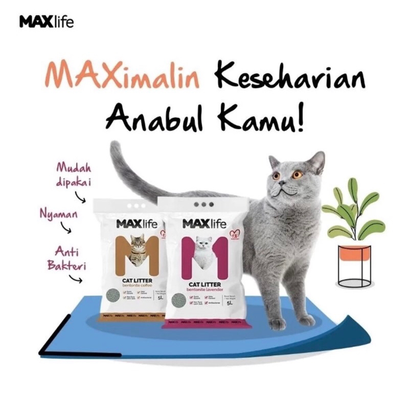 Jual Pasir Maxlife 5L | Shopee Indonesia