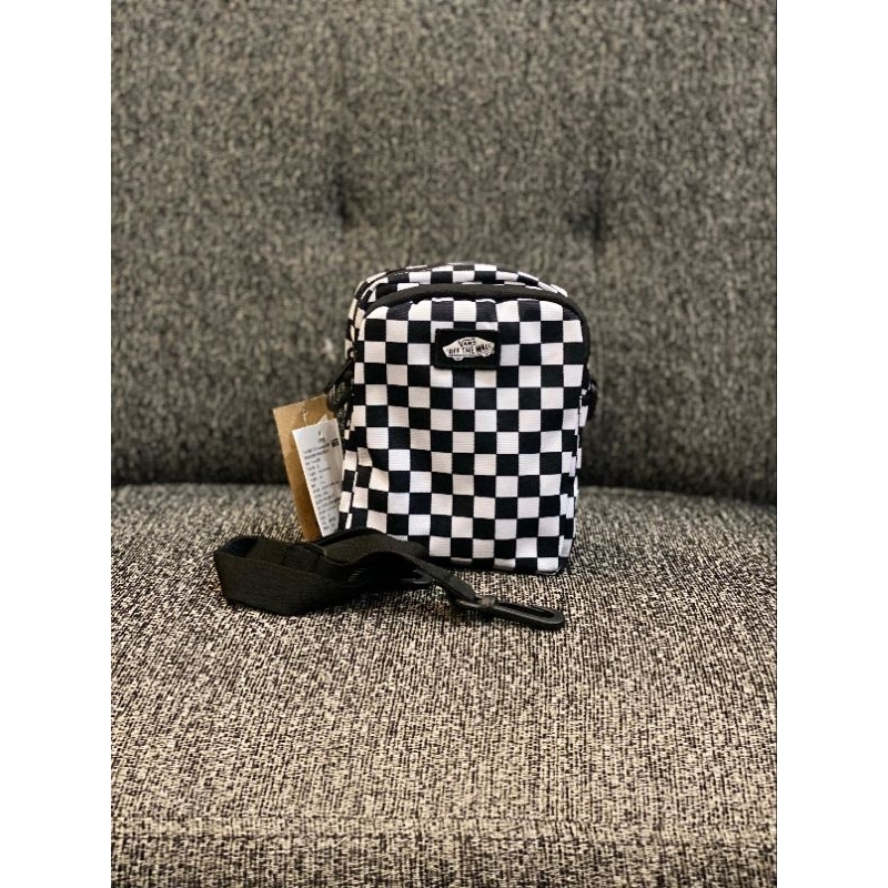 Jual Go Getter Cross Body Checkerboard Black White | Shopee Indonesia