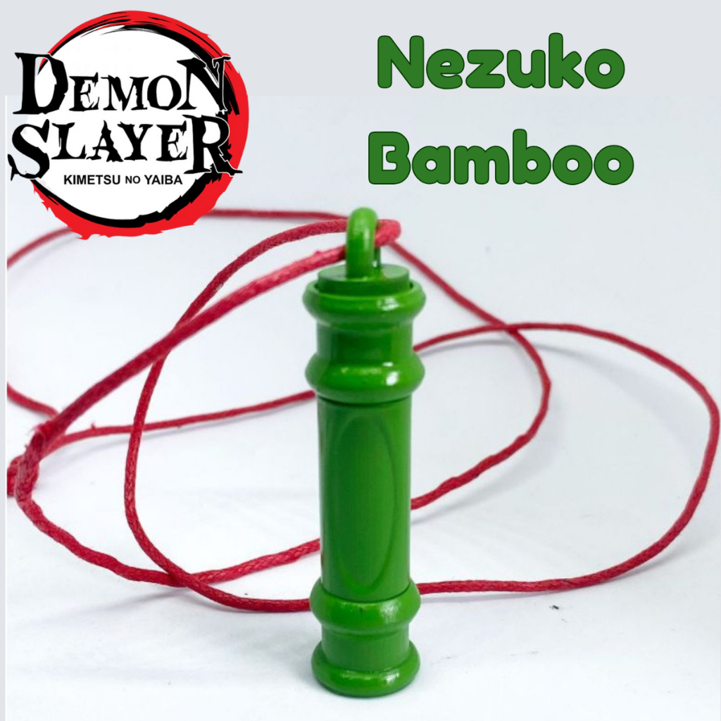 Jual Demon Slayer Nezuko Bamboo necklace Kalung bambu Nezuko Kamado ...