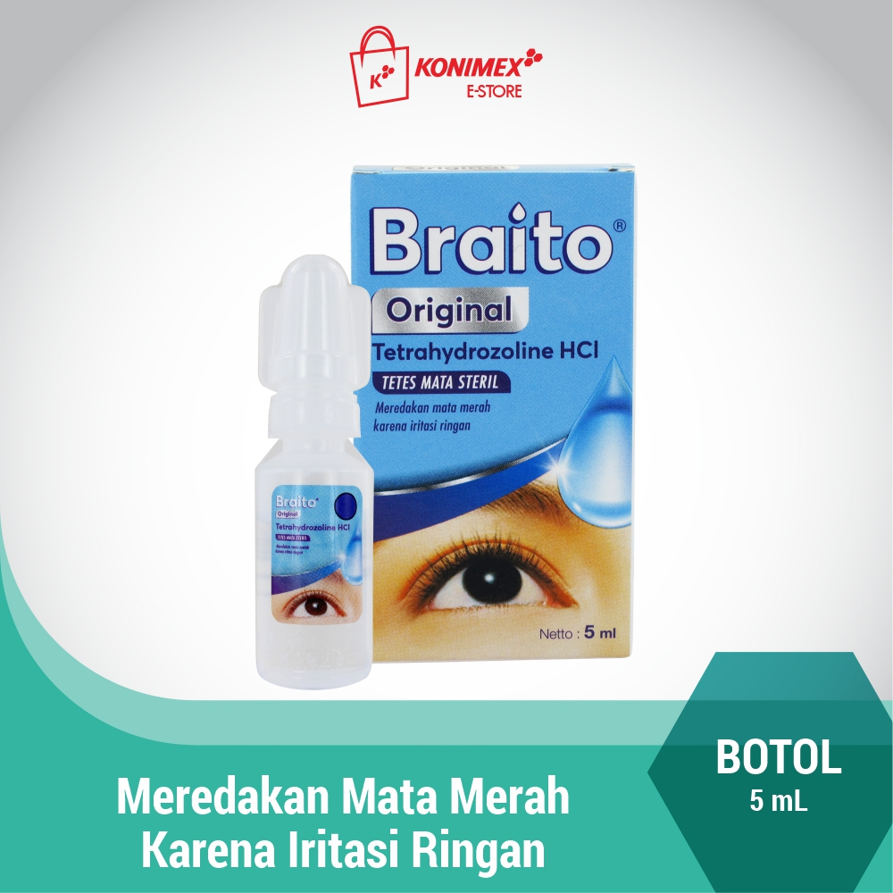 Jual Braito Original Obat Tetes Mata Doos isi 5 ml Tetrahydrozoline ...