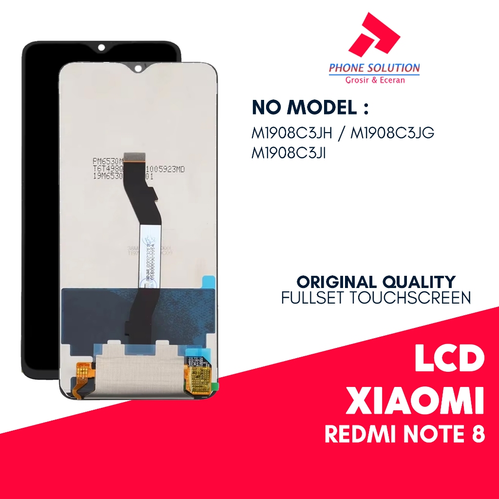 Jual LCD Xiaomi Redmi Note 8 Fullset Touchscreen - Garansi 1 Bulan ...