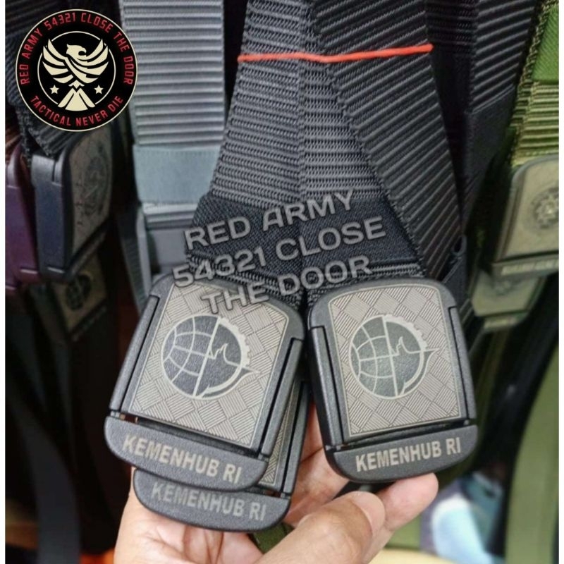 Jual Sabuk Ikat Pinggang Tactical Laser Grafir Logo KEMENHUB RI | Shopee Indonesia