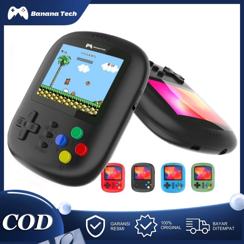 Jual Banana Tech K21 Konsol game Gameboy layar besar 2,8 inci 500 game ...