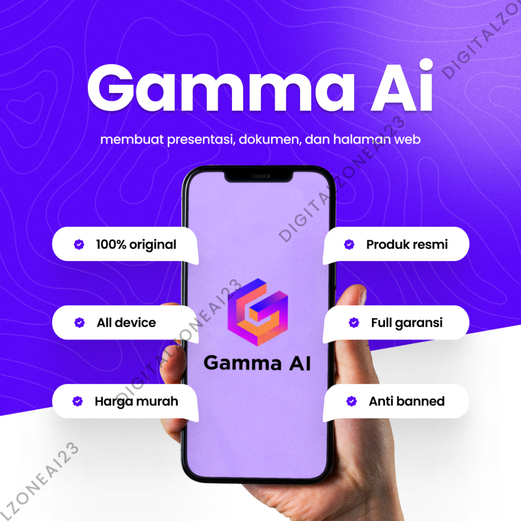 Jual GAMMA AI PRESENTATION PREMIUM | Shopee Indonesia