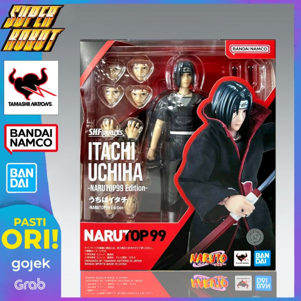 Jual 𝗕𝗔𝗡𝗗𝗔𝗜 SHF Itachi Uchiha NARUTOP99 Edition - Naruto Shippuden ...