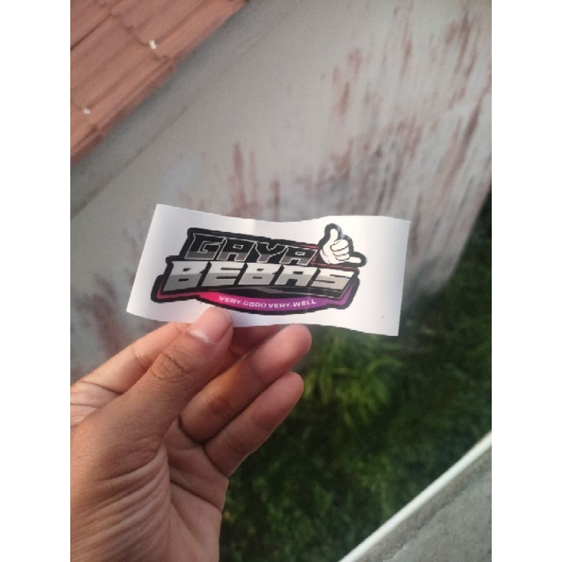 Jual Stiker Motor Stiker Gaya Bebas Sticker Motor Bahan Vinyl Kualitas ...