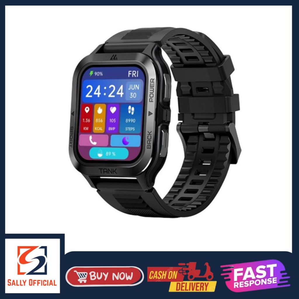 Jual SMART WATCH KOSPET TANK M2 Ultra Smartwatch Sport AI Voice IP69K ...