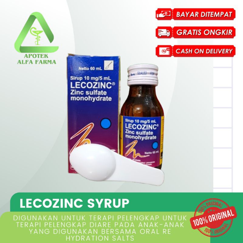 Jual LECOZINC SYRUP 60 ML | Shopee Indonesia