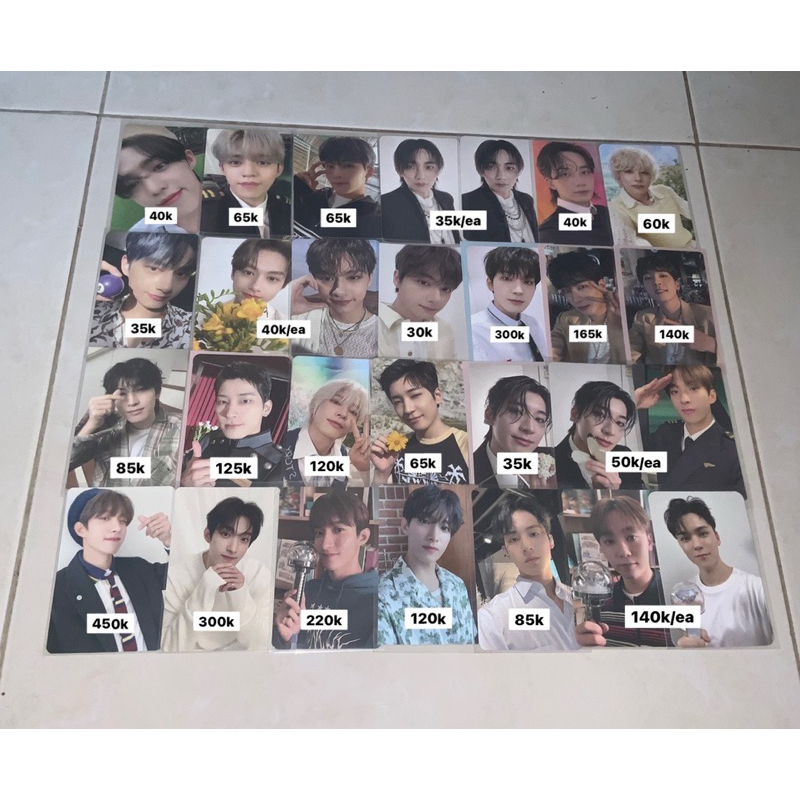 Jual DOKYEOM DK WONWOO JEONGHAN PHOTOCARD JUN CARATLAND ATTACCA THIS ...