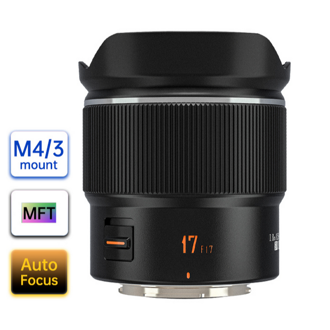 Jual Yongnuo 17mm f1.7 untuk M43 (Olympus dan Lumix G) | Shopee Indonesia