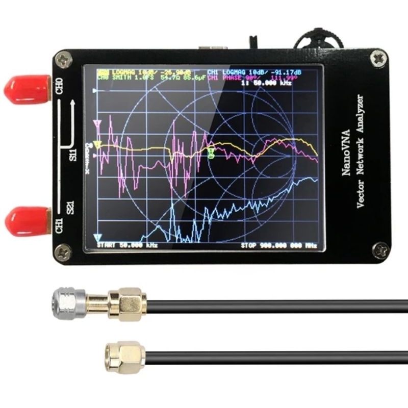 Jual NanoVNA Vector Network Analyzer 50KHz-900MHz Standing Waves ...