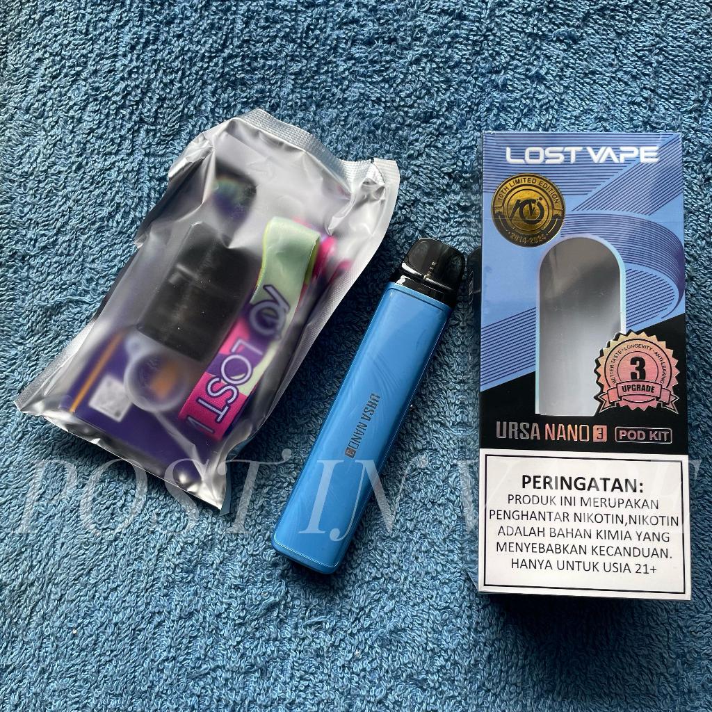 Jual Ursa Nano 3 1200Mah 30W - Pod Kit Authentic By Lostvape .PIV | Shopee Indonesia