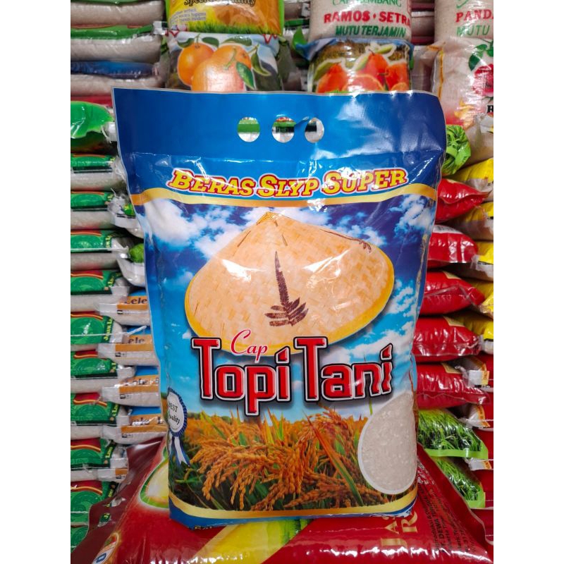 Jual beras topi tani 5kg | Shopee Indonesia