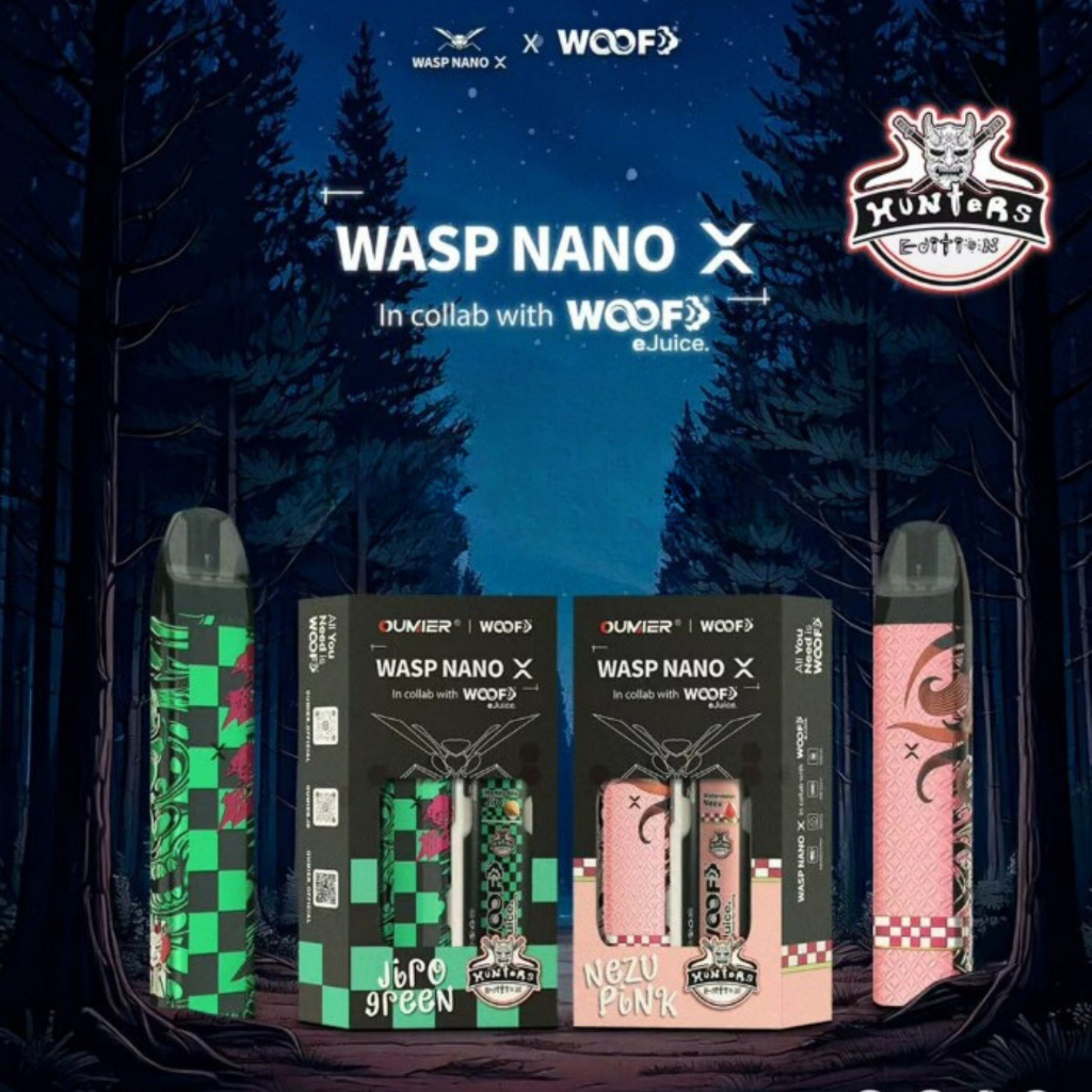 Jual Wasp Nano X Hunters Edition 1000mAh by Oumier x Woof - Wasp Nano X ...